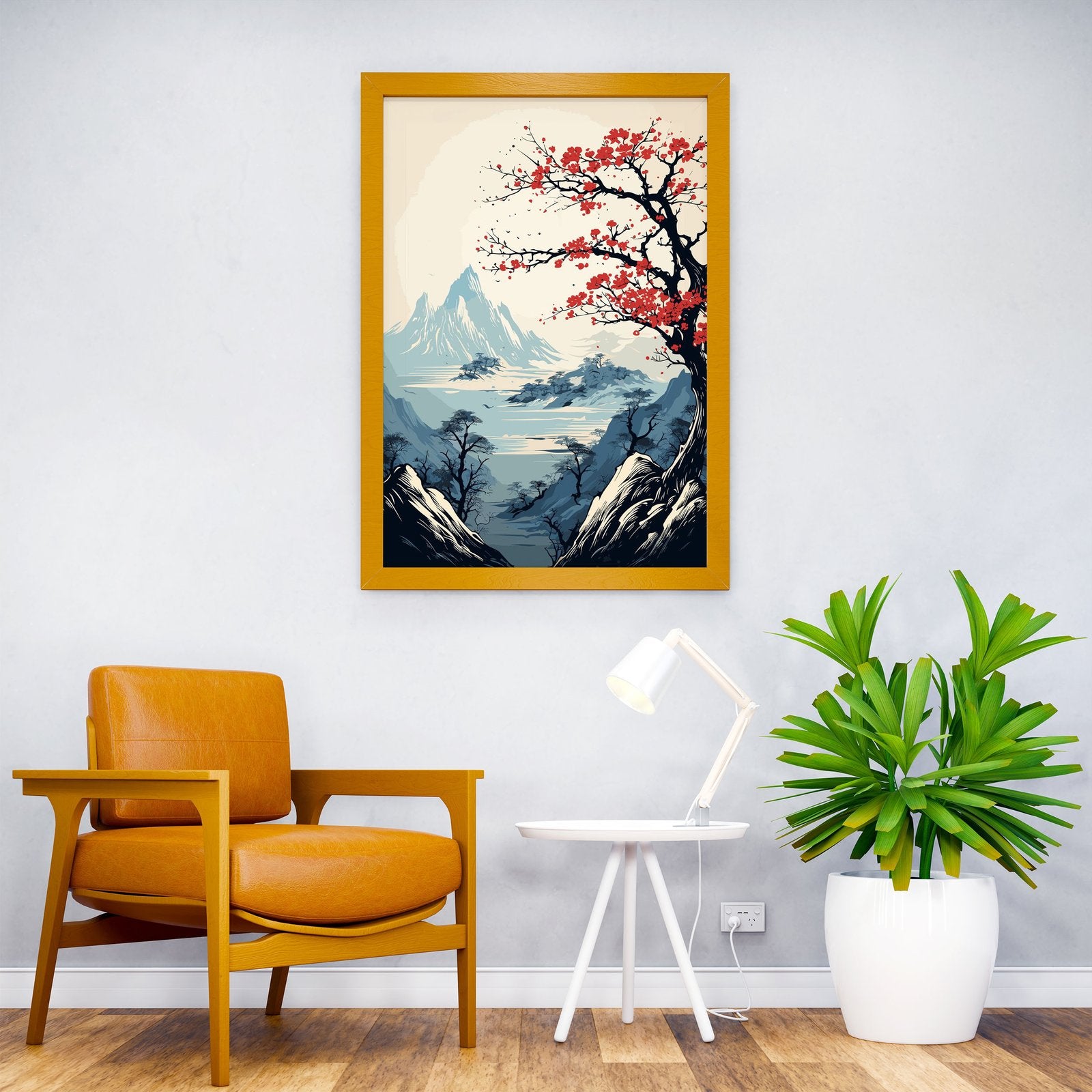 Fuji Mount Hokusai Japan Poster | Asian Style Wall Art - Multiple Sizes ...