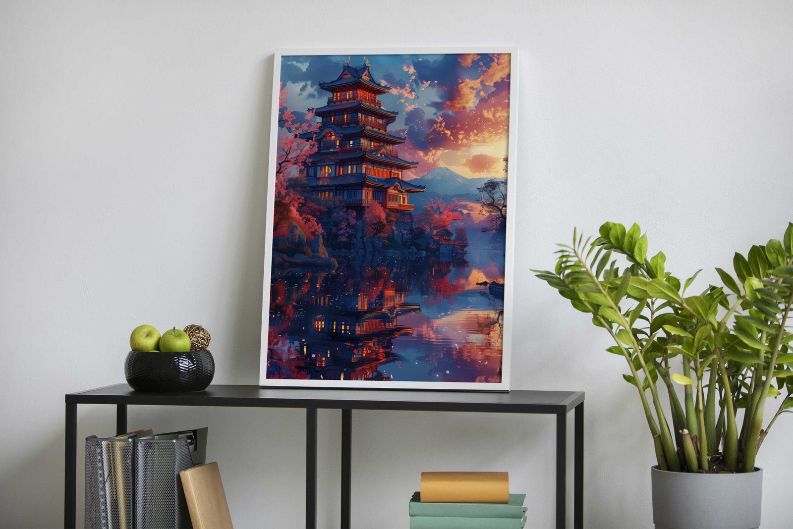 Japanese Medieval Castle | Asian Style Wall Art - Multiple Sizes ...