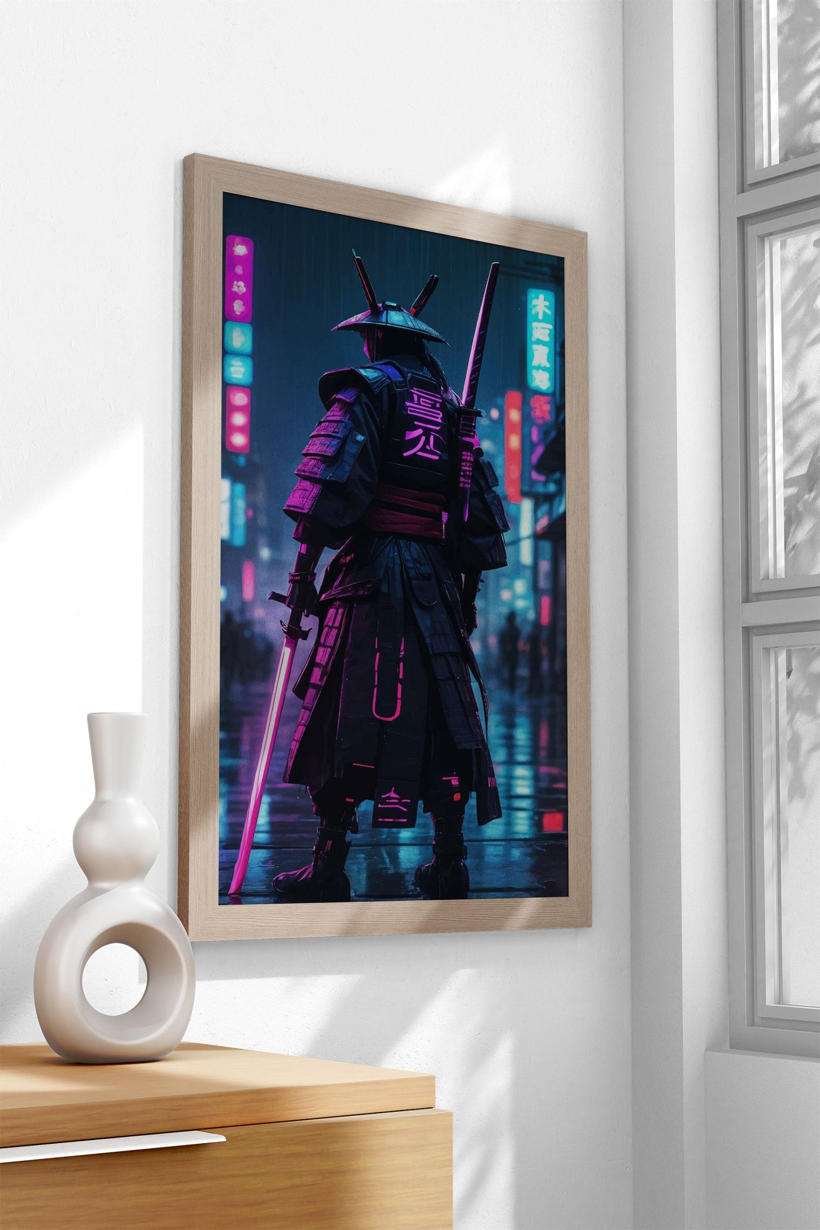 Samurai Cyberpunk Japanese – Wonderwallsboutique