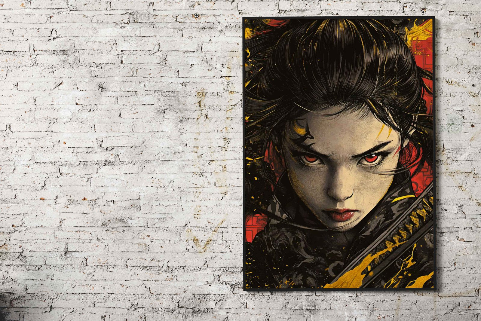 Samurai Kyoshi Poster | Asian Style Wall Art - Multiple Sizes Available ...
