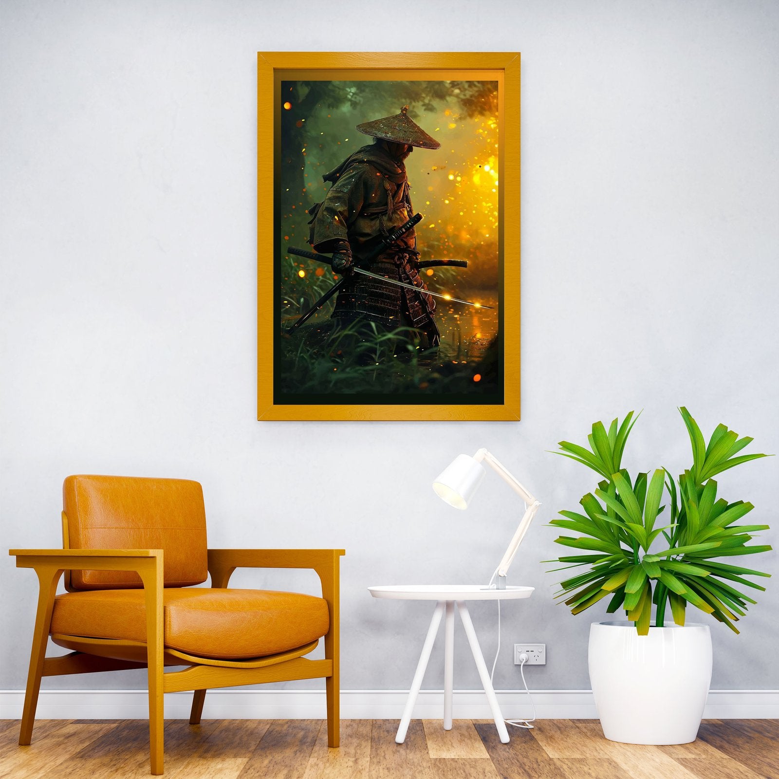 Samurai Warrior Poster | Asian Style Wall Art - Multiple Sizes ...