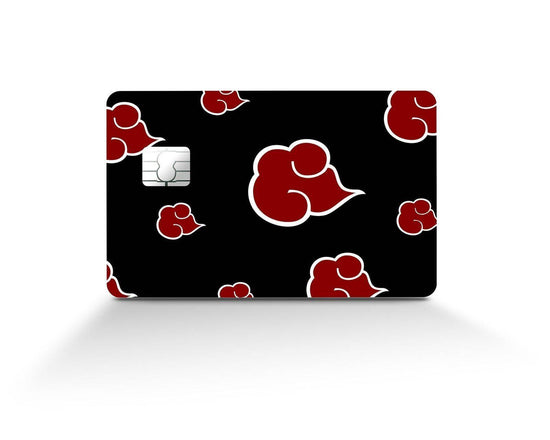 Akatsuki Pattern Card Skin Credit Card Skin – Wonderwallsboutique