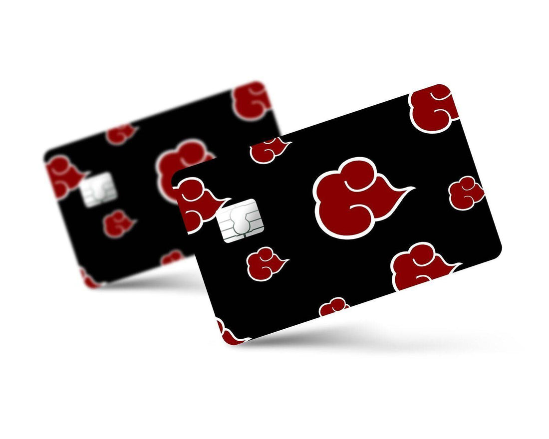 Akatsuki Pattern Card Skin Credit Card Skin – Wonderwallsboutique