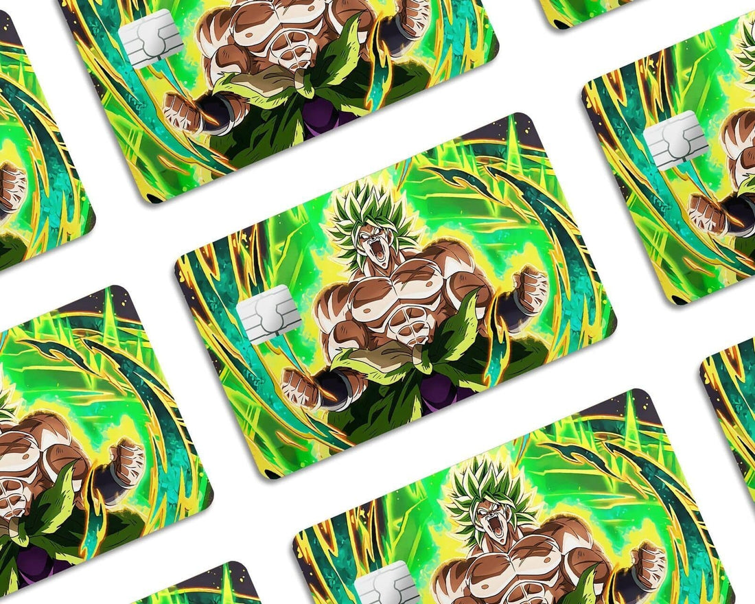 Dragon Ball Super Saiyan Broly Card Skin Credit Card Sticker Credit ...