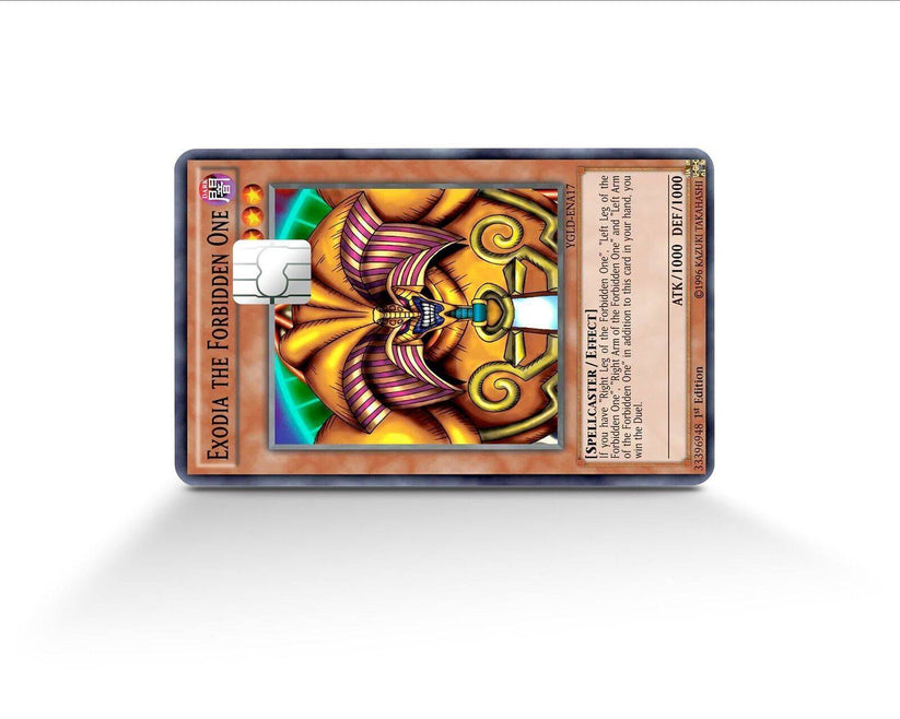 Yugioh Exodia Card Skin Credit Card Skin – Wonderwallsboutique